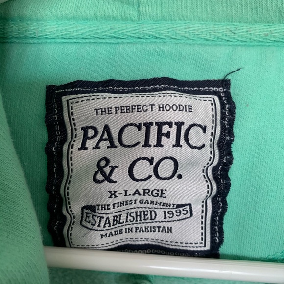 Pacific & Co | Tops | Pacific Co Teal Zip Up Perfect Hoodie | Poshmark